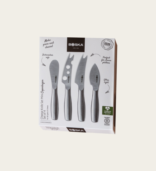 Boska Mini Kaasmessenset 4 stuks | Hallmark